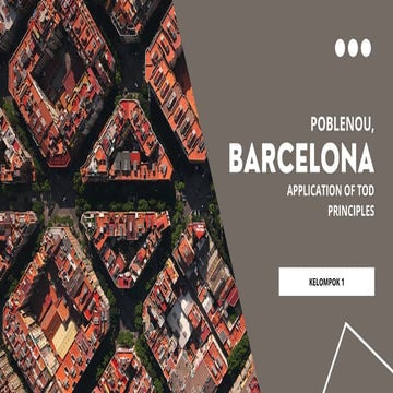 Application of tod principles ini poblenou | PPT