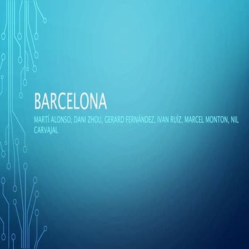 Barcelona | PPTX