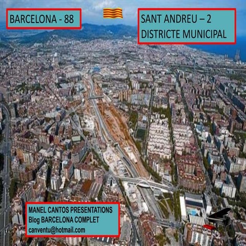 BARCELONA 88 SANT ANDREU - 2 DISTRICTE MUNICIPAL | PPSX