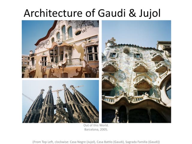 Gaudi presentation | PPTX