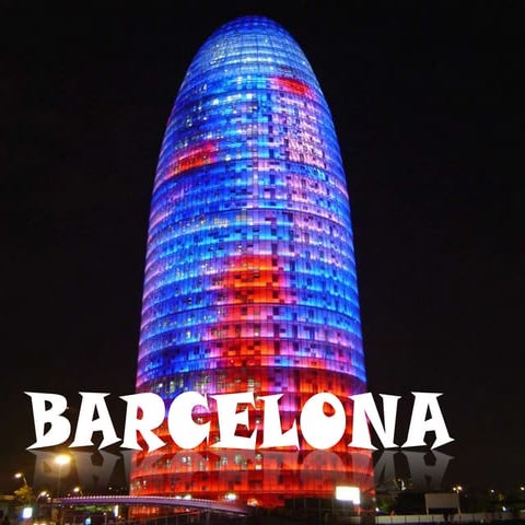 Barcelona city | PPTX