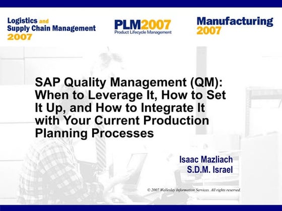 SAP QM ONLINE TRAINING | PDF