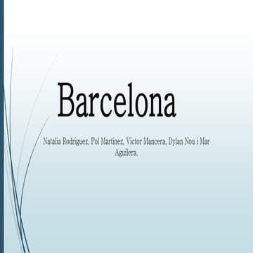 Barcelona | PPTX