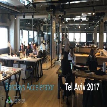 "Barclays Accelerator", Liron Rose, Managing Director at Tech Stars Tel ...