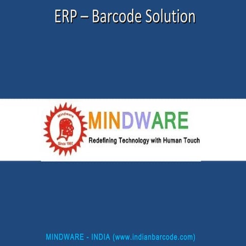 Barcode Solution by Indianbarcode Corporation Ltd. | PPT