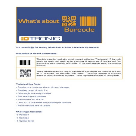 What's about Barcode? | PDF