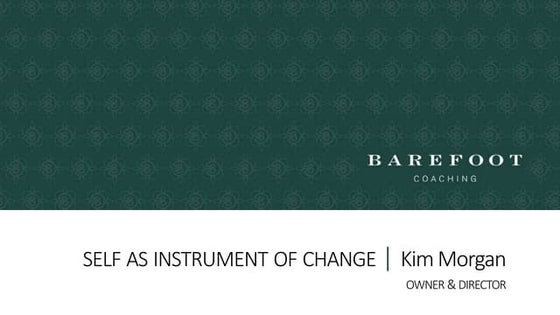 Self as Instrument of Change | PPT