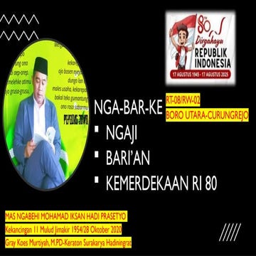 Budaya Barikan-Selamatan - Malam 17 an Di jatim | PPTX