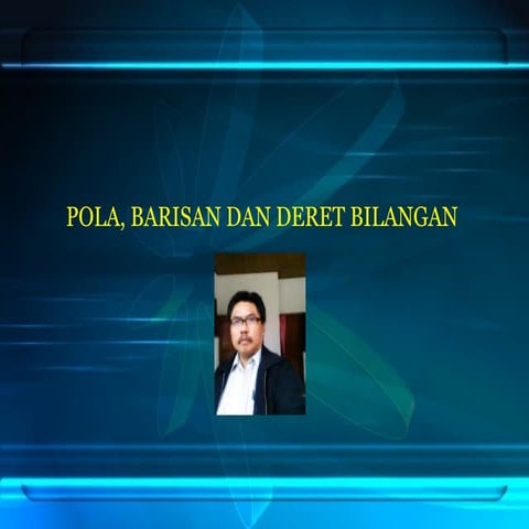 materi presentasi barisan dan deret tingkat SLTA | PPT