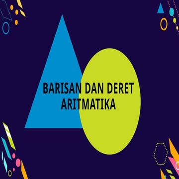 BARISAN DAN DERET ARITMATIKA kelas x.pptx