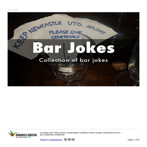Bar jokes | PDF