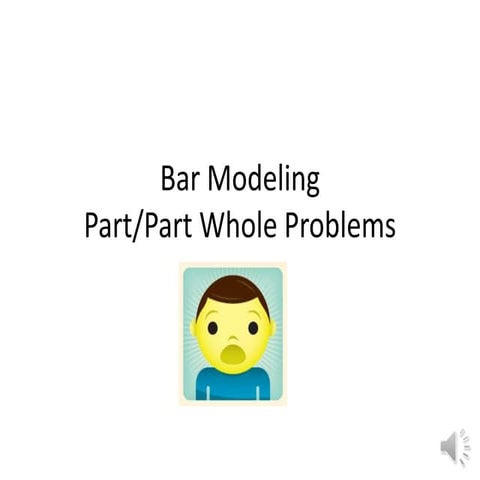 Bar modeling | PPTX