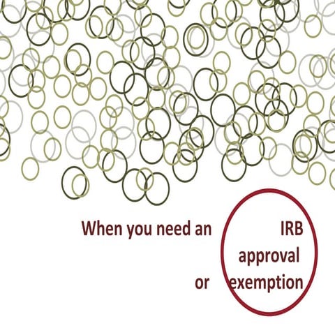 Human Subjects, Research and Navigating the IRB Process | PPT