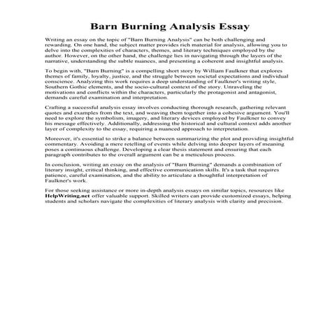 Barn Burning Analysis Essay.pdf