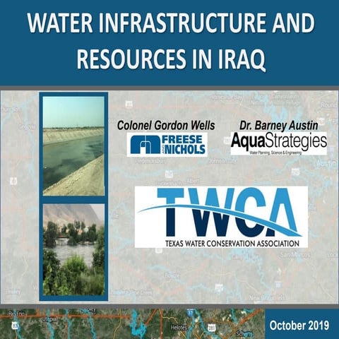 Water Infrastructure and Resources in Iraq - Barney Austin and Gordon ...