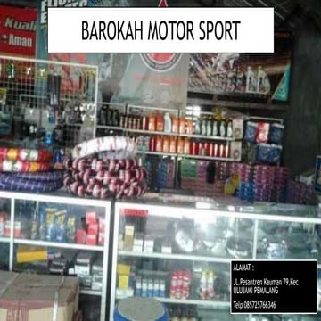 Barokah motor sport | PPTX