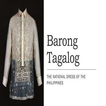 The Philippine Native Barong-Tagalog.pptx
