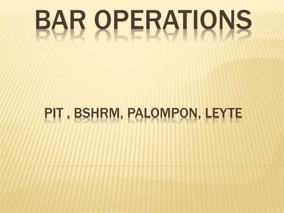 Bar tender manual | PDF | Operating Systems | Computer Software and Applications