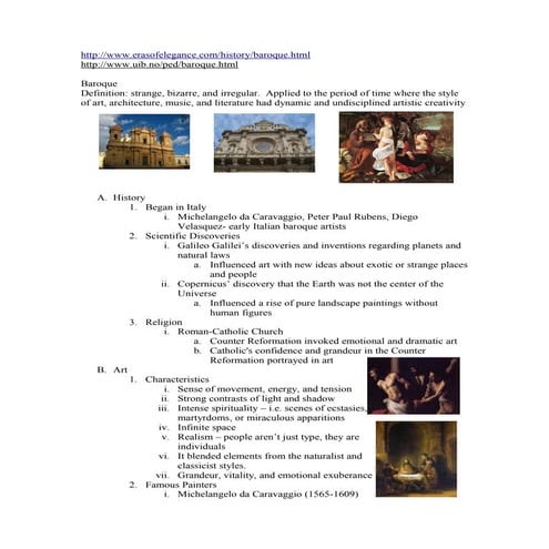 Baroque period | PPTX