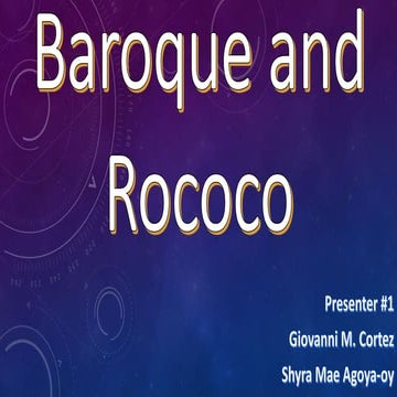 Baroque and Rococo.pptx