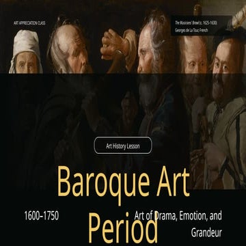 Baroque Art Period Presentation in Black and Yellow Painterly Style.pptx