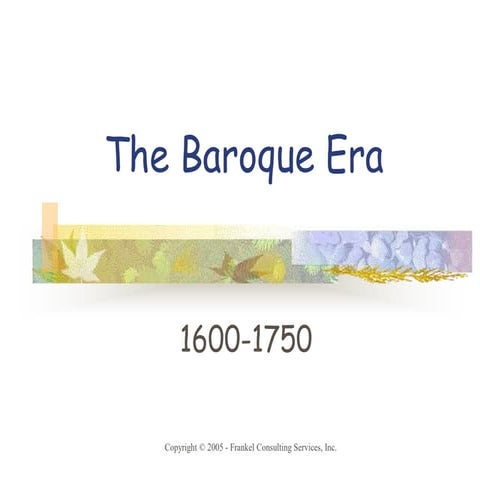 Baroque Music.ppt