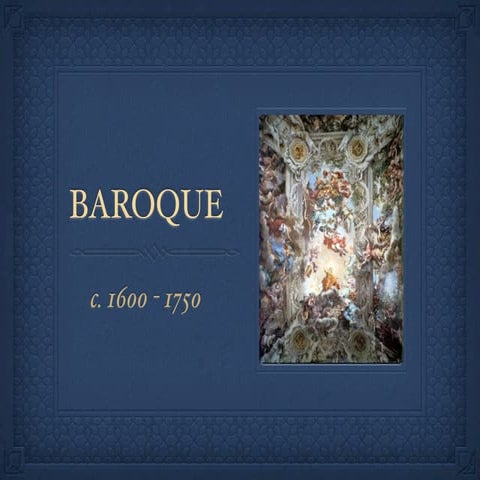Baroque power point | PPT