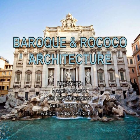 Baroque & rococo copy | PPTX