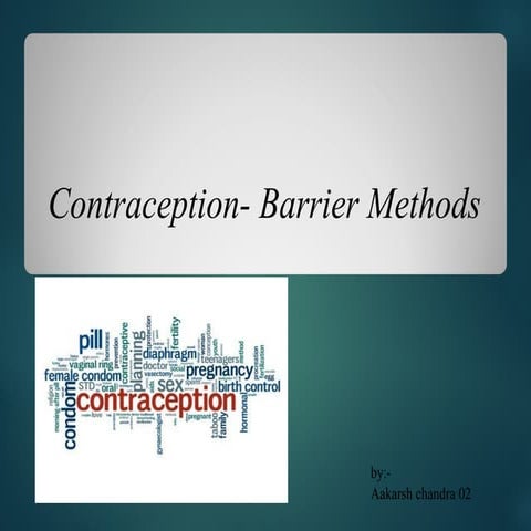 barrier method different types shiv.pptx