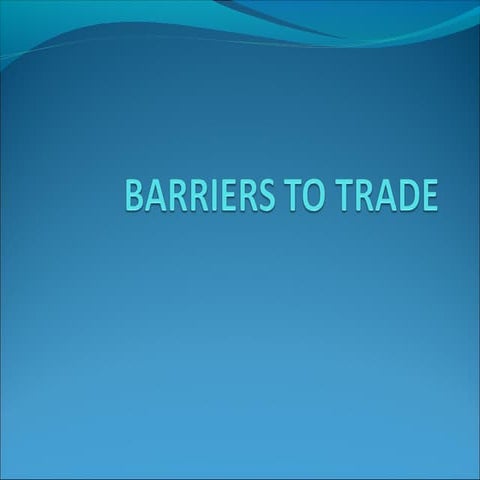 Economic globalization | PPTX
