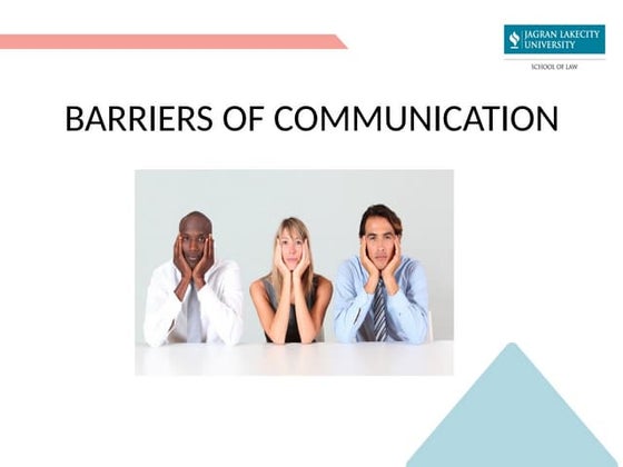 Barriers to Effective Communication Powerpoint Presentation | PPT