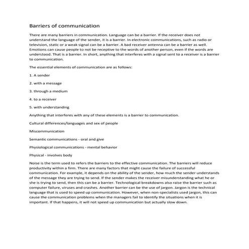 Communication barriers.ppt