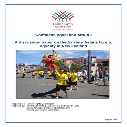 Barriers to asian equality discussion paper | PDF