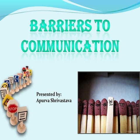 Barriers to communication | PPT