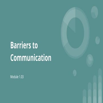 Barriers to Communication.pptx. communication | PPTX