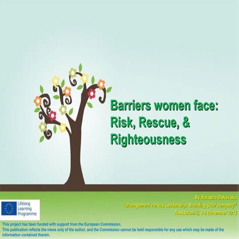 Barriers women face | PPT