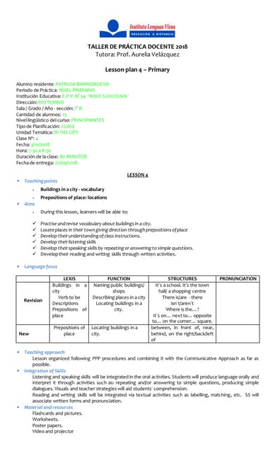 PLANEACIONES DE INGLES PRIMARIA PNIEB planeacion de ingles para ...