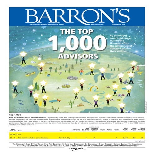 Worth 100 Best Advisors | PDF