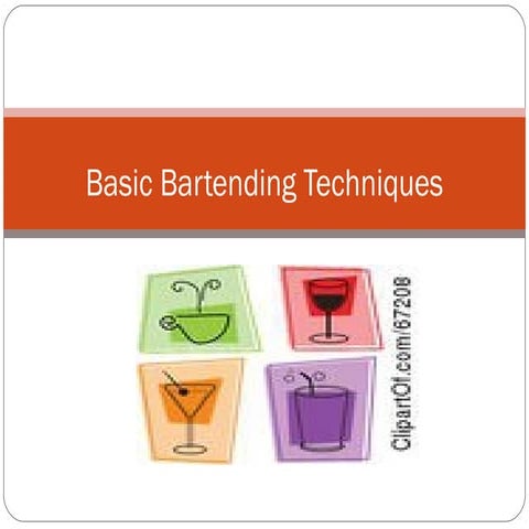 History of bartending | PDF