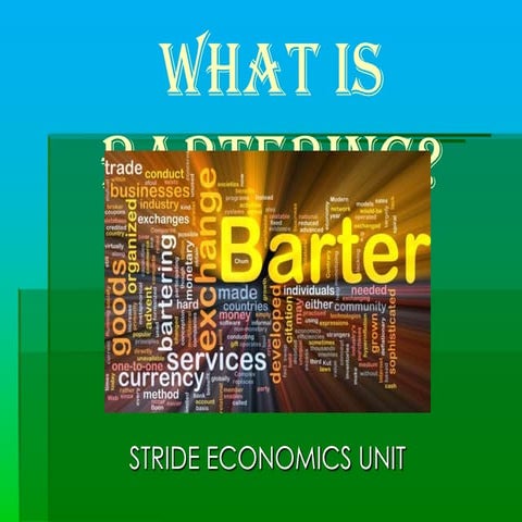 Bartering pp | PPTX