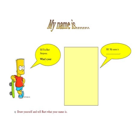 Bart simpson dialogue | DOC