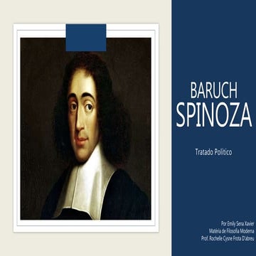 Tratado Político - Spinoza | PPTX