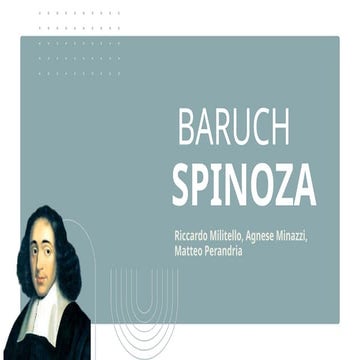 Baruch Spinoza hhhhhhhhhhhhhhhhhhhhhhhhhhhhhhhhhhhhhhhhhhh | PPTX
