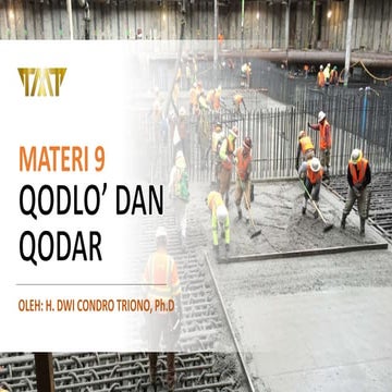 (Baruu) MATERI 9 QODLO DAN QODAR.pptx