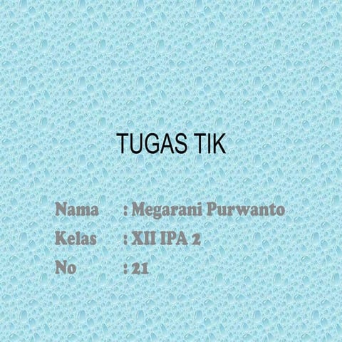 Tugas TIK (Megarani P) | PPT