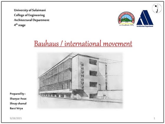 Bauhaus | PPSX | Construction Industry | Industries
