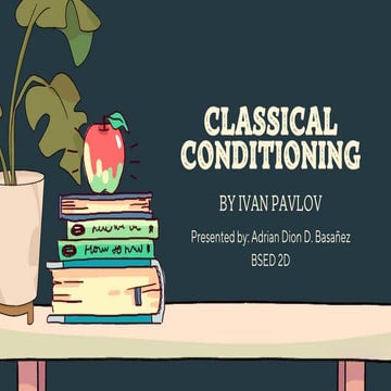 Classical Conditioning PowerPoint Presentation | PDF