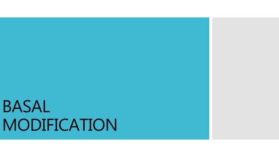 Lesson4 cell modifications | PPTX