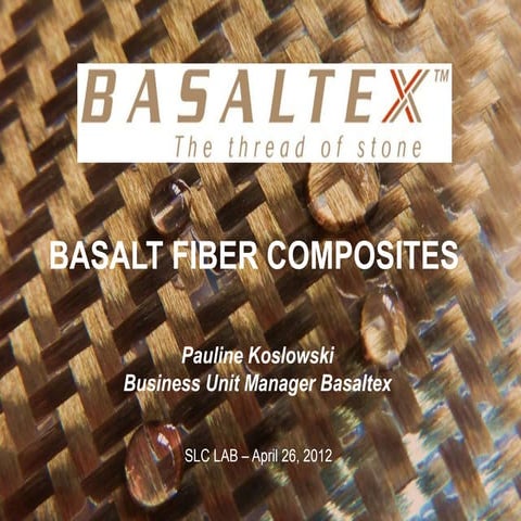 Basaltex slc lab 20120426 | PDF