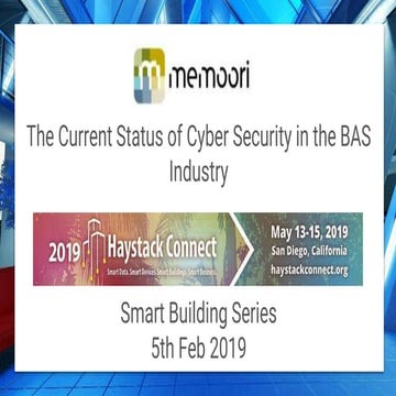 The Current Status of Cyber Security in the BAS Industry | PPT